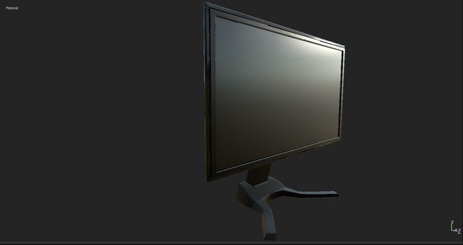 3D model computer screen VR / AR / low-poly | CGTrader