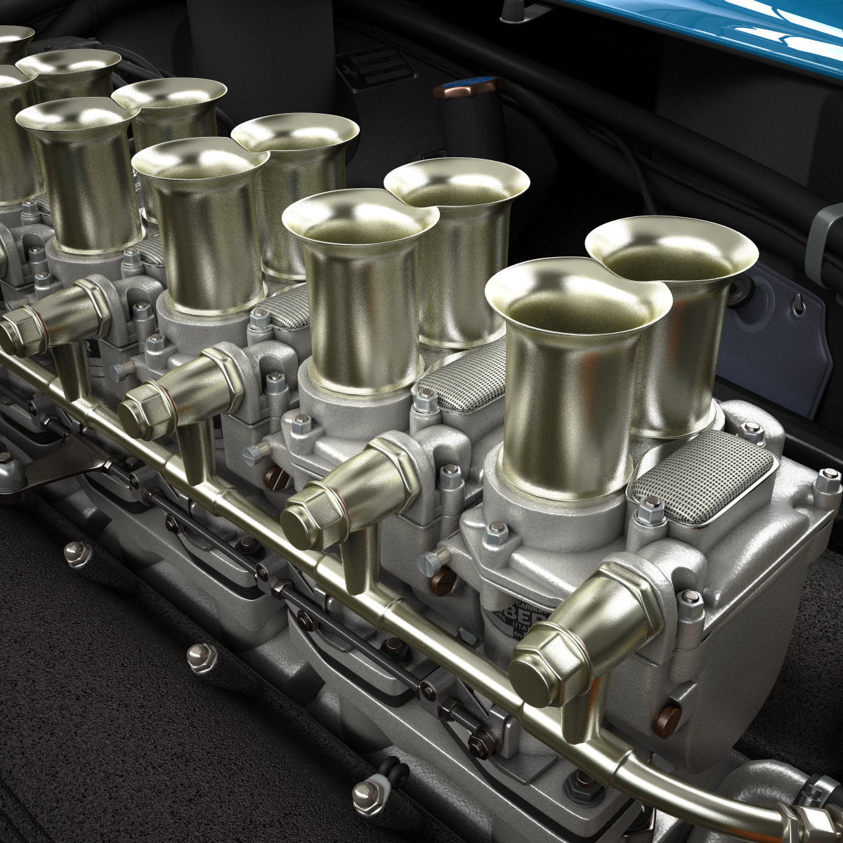 Ferrari 250 GTO - 3445GT - Complete 3D model | CGTrader