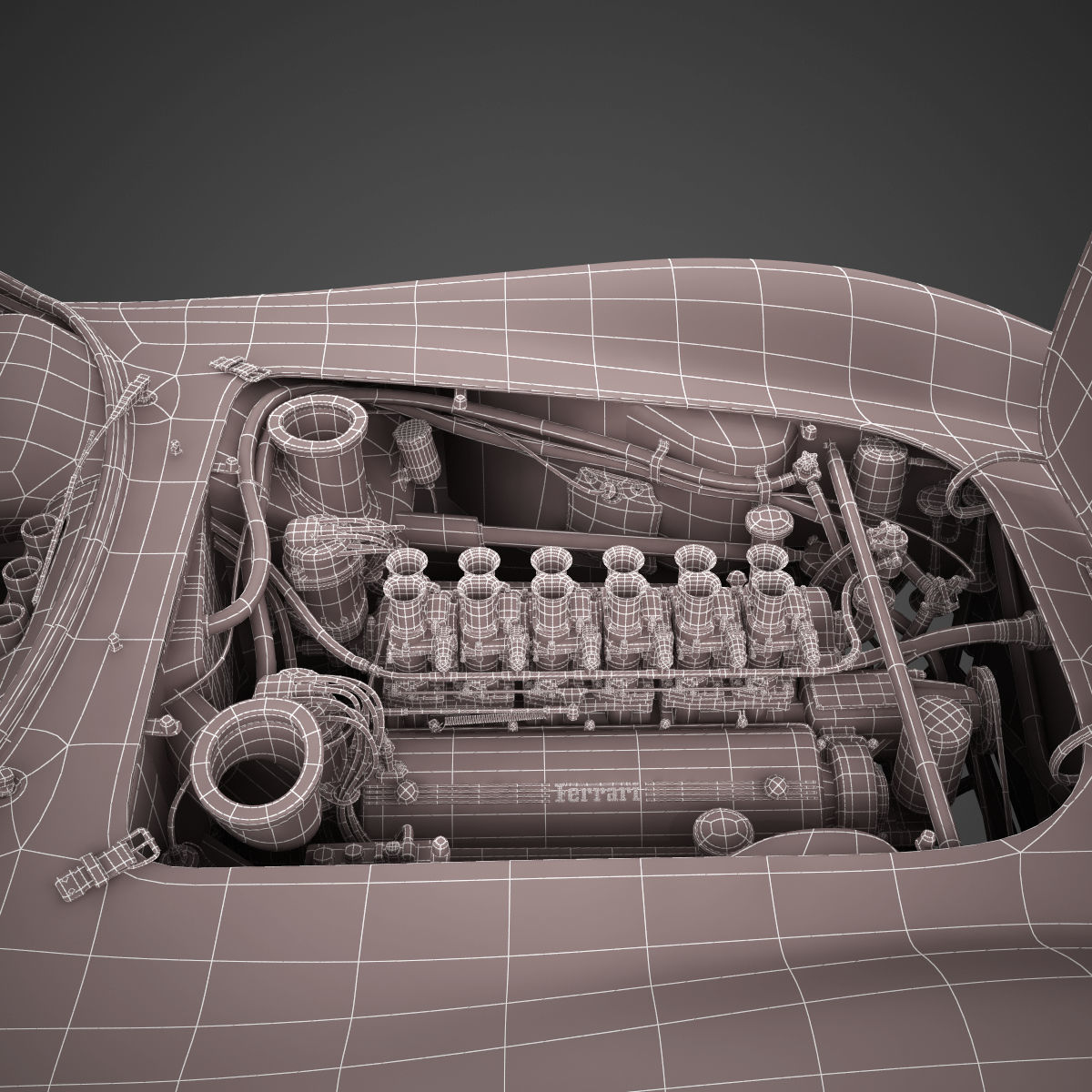 Ferrari 250 GTO - 3445GT - Complete 3D model | CGTrader