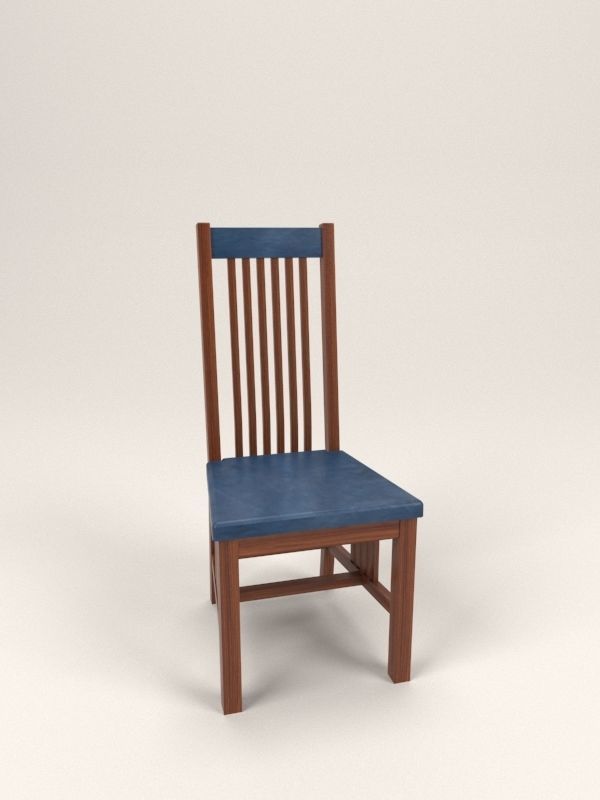 3D model simple kitchen chair VR / AR / low-poly | CGTrader