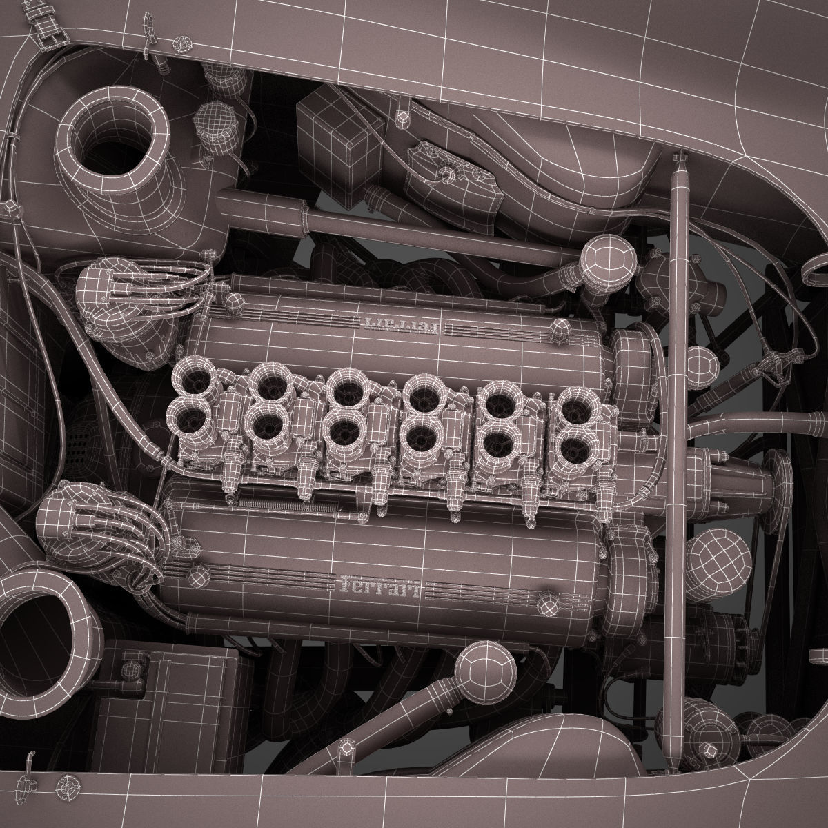 Ferrari 250 GTO - 3757GT - Complete 3D model | CGTrader