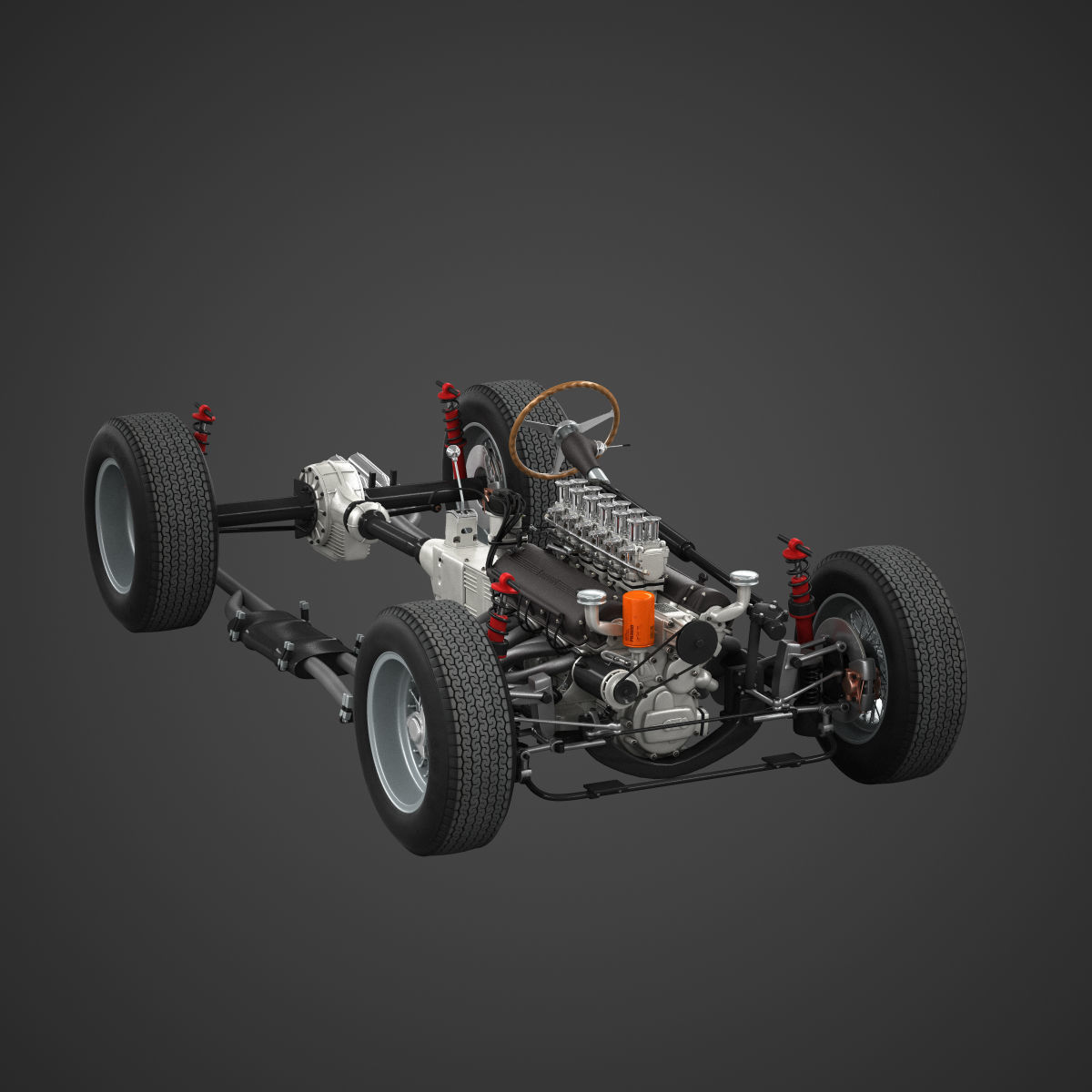 Ferrari 250 GTO - 5111GT - Complete 3D model | CGTrader