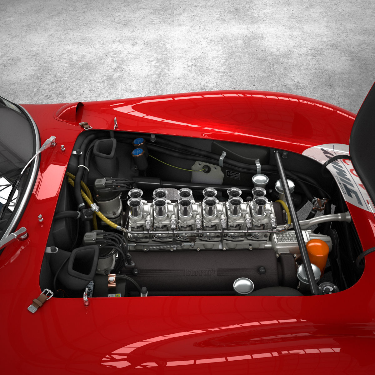 Ferrari 250 GTO - 5111GT - Complete 3D model | CGTrader