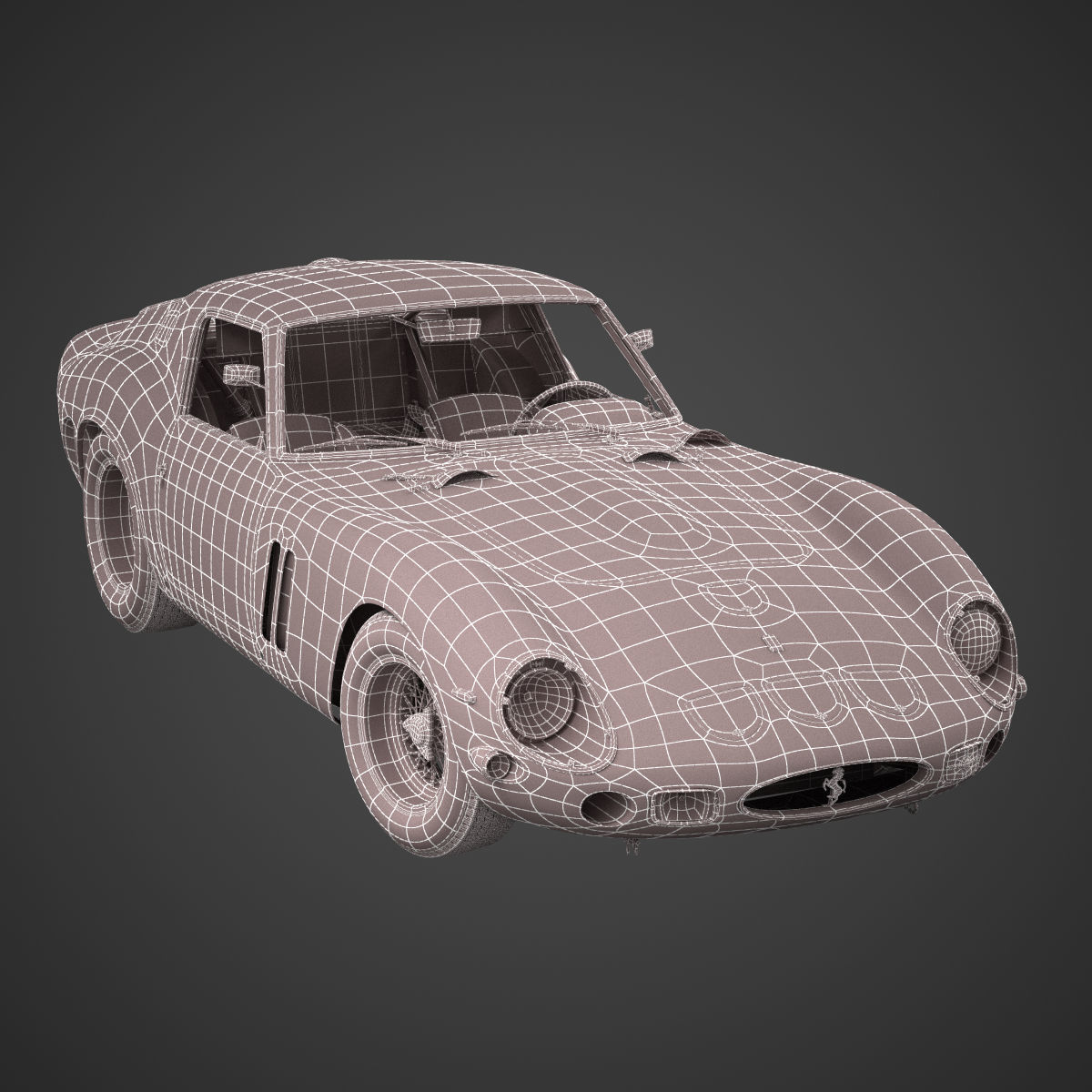 Ferrari 250 GTO - 5111GT - Complete 3D model | CGTrader