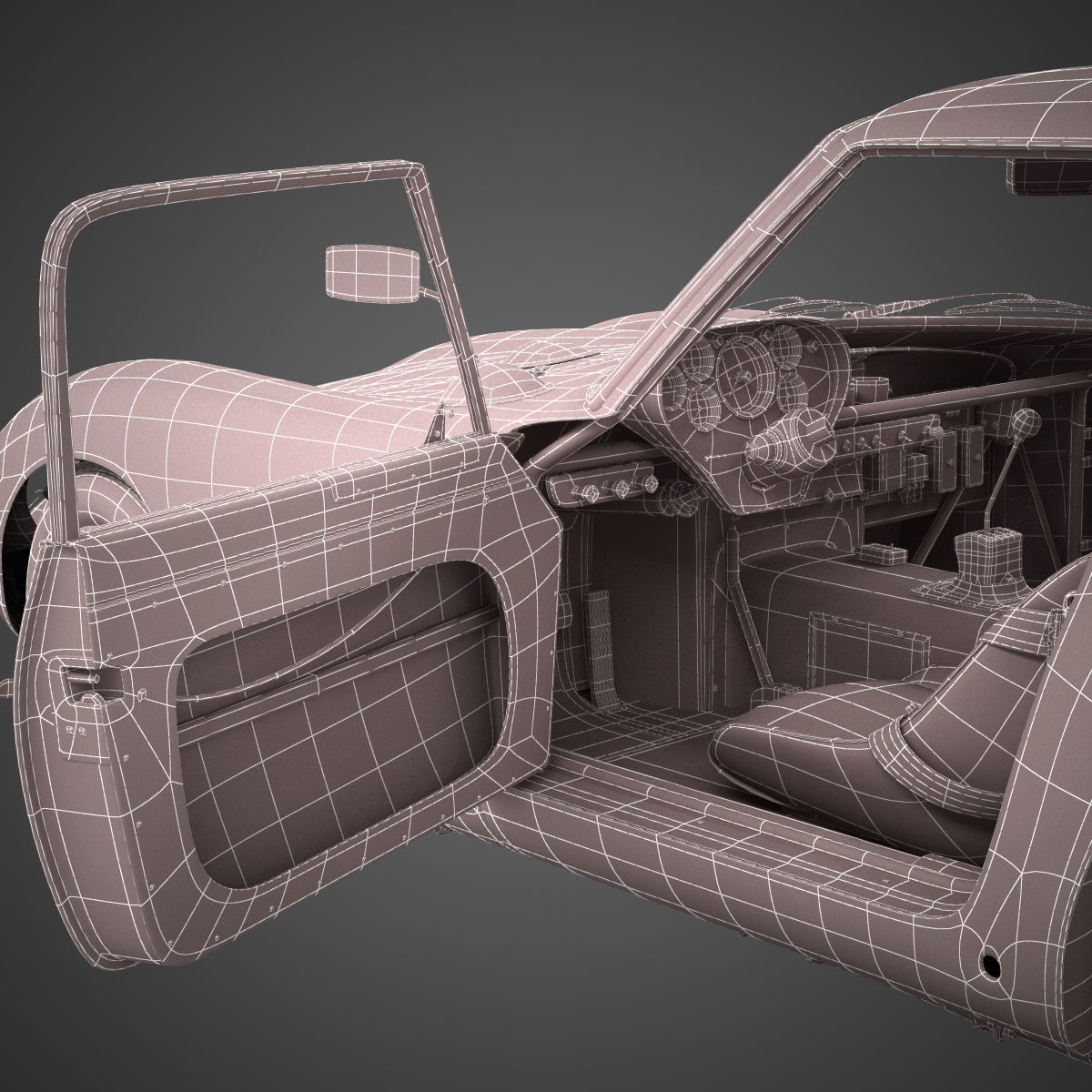 Ferrari 250 GTO - 5111GT - No Engine 3D model | CGTrader