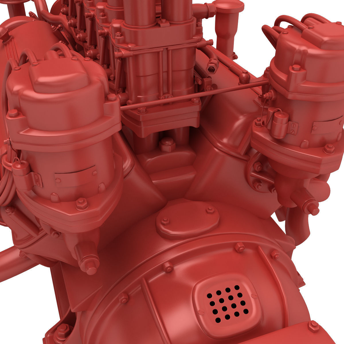 Ferrari Colombo 250 Engine - 3 liter 3D model | CGTrader
