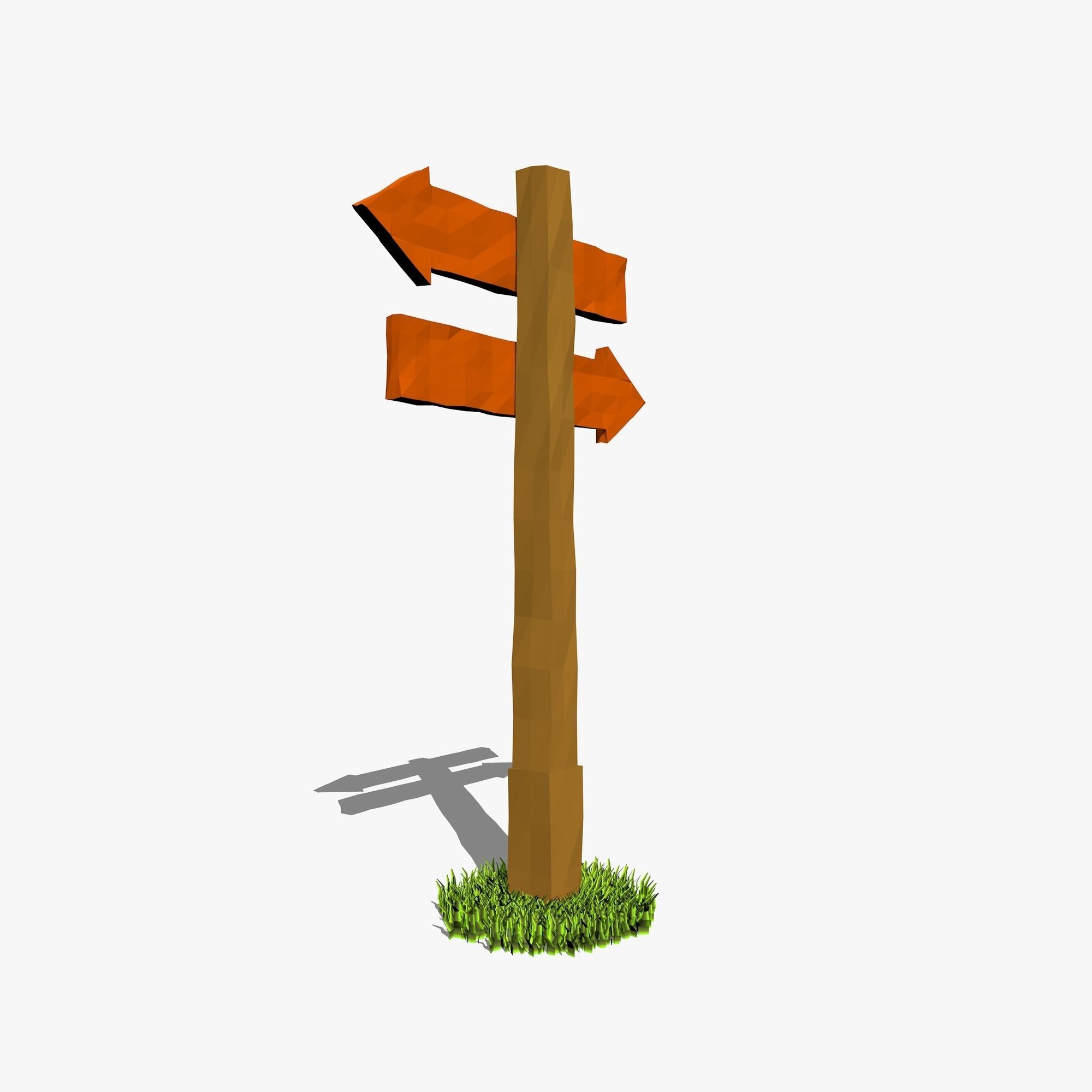 3D model Wooden Arrows VR / AR / low-poly | CGTrader