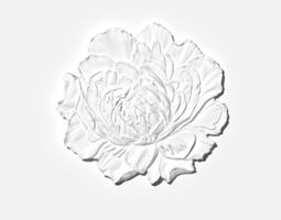 Print-ready Peony 3D Print Models | CGTrader