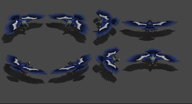 3D model eagle Condor VR / AR / low-poly | CGTrader