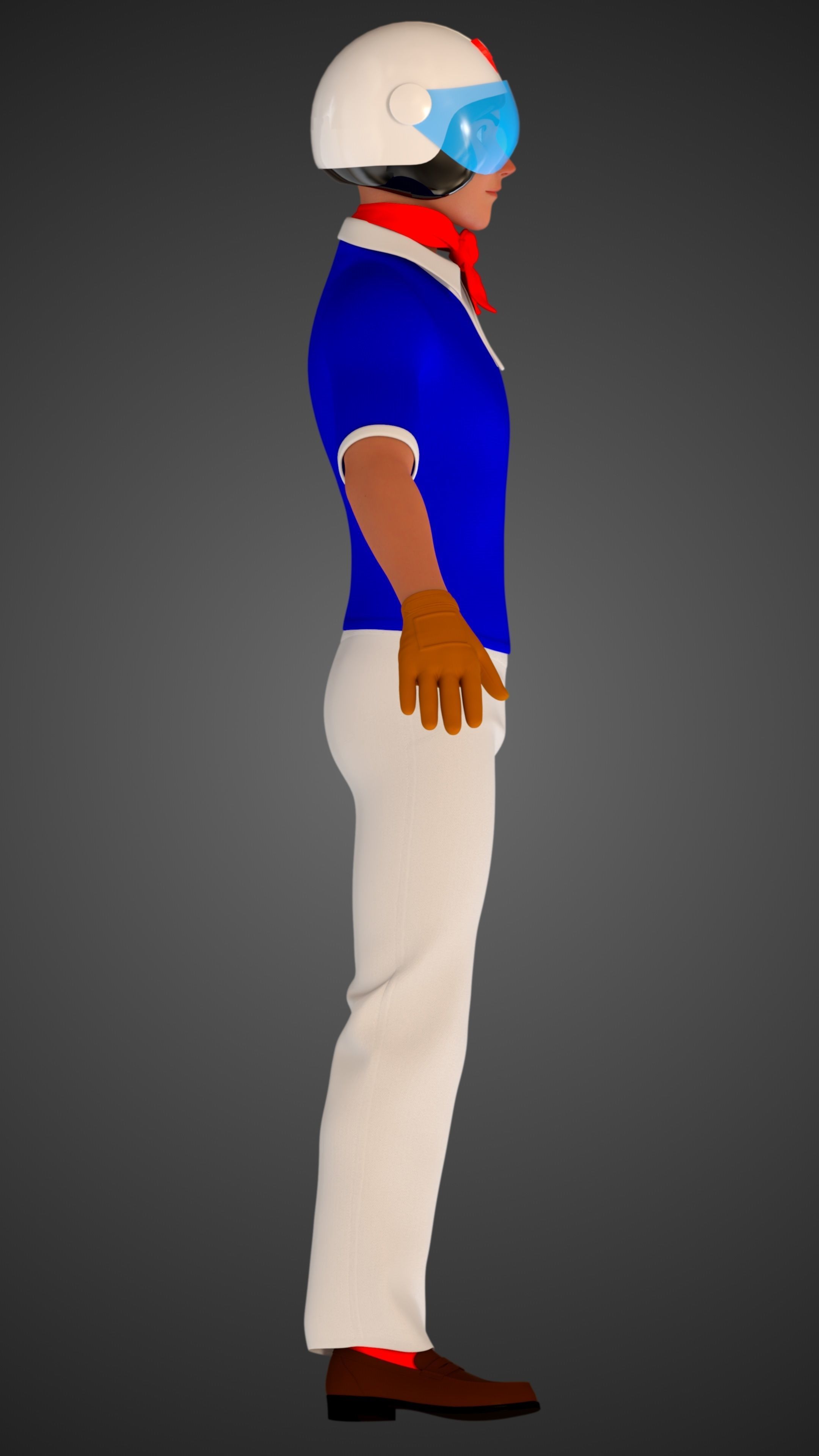 Speed Racer - Go Mifune - Meteoro 3D model animated rigged | CGTrader