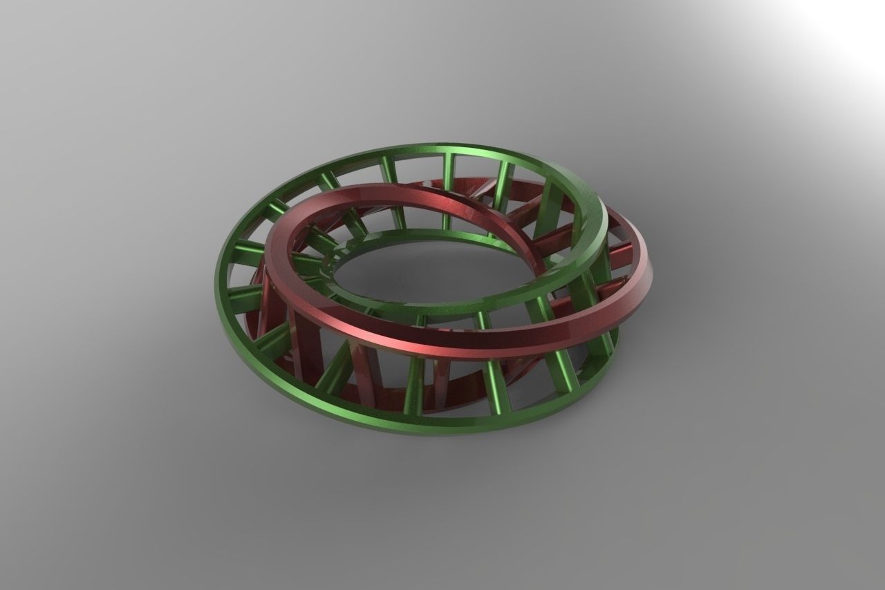 Mobius Assembly free 3D model 3D printable | CGTrader