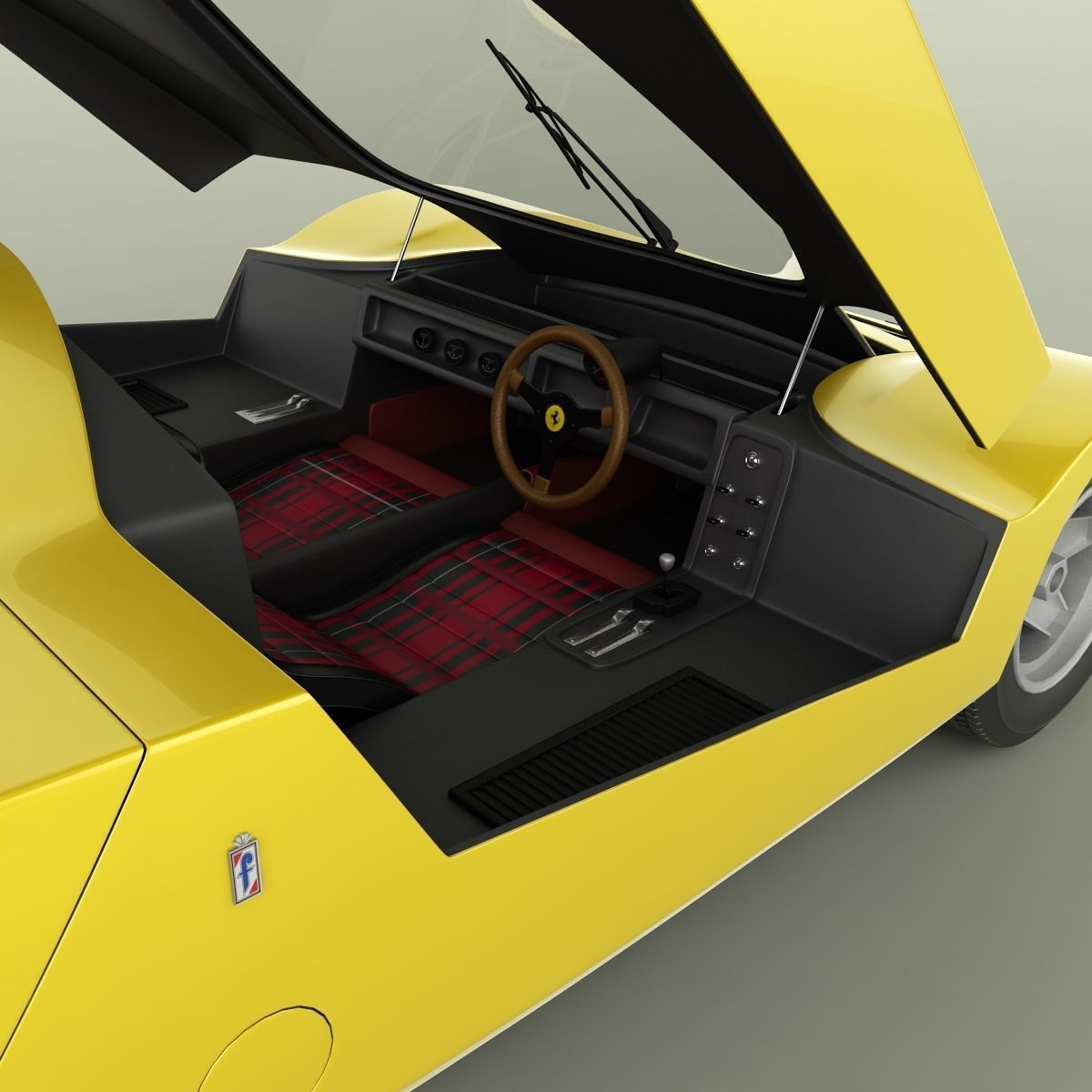 Ferrari 512S Berlinetta Speciale concept 3D model | CGTrader