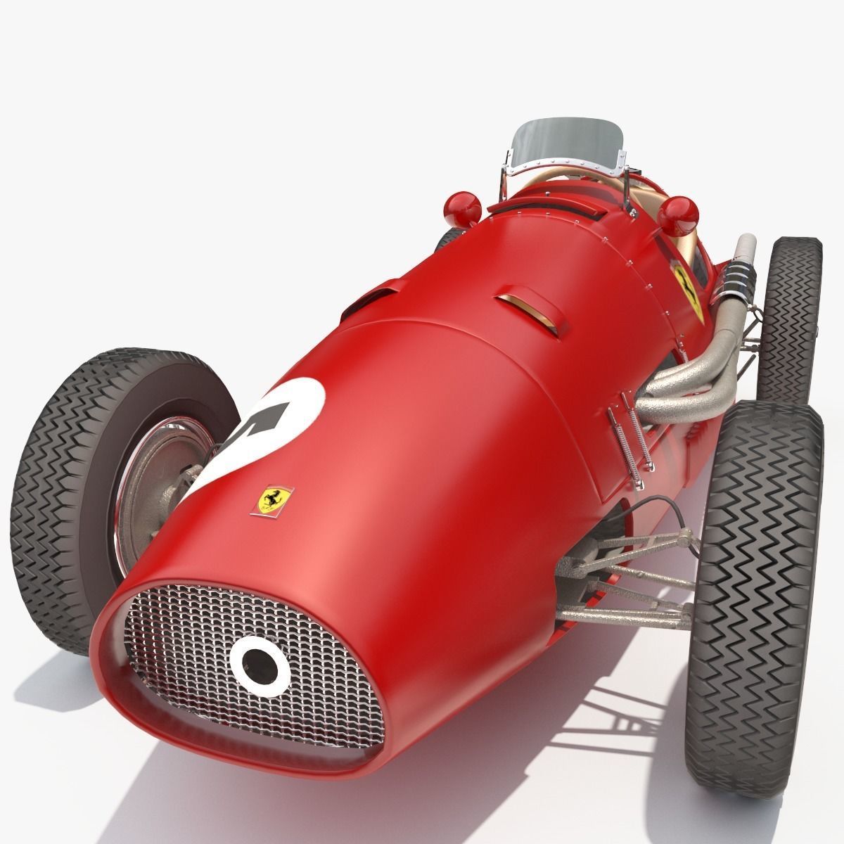 ferrari F500 1952 3D model | CGTrader