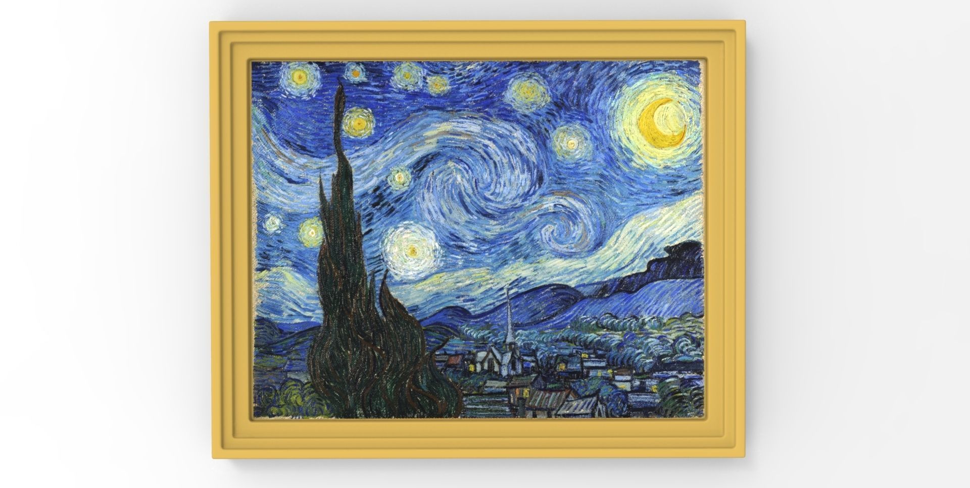 Famous paintings pack for 3D printing 3D model 3D printable | CGTrader