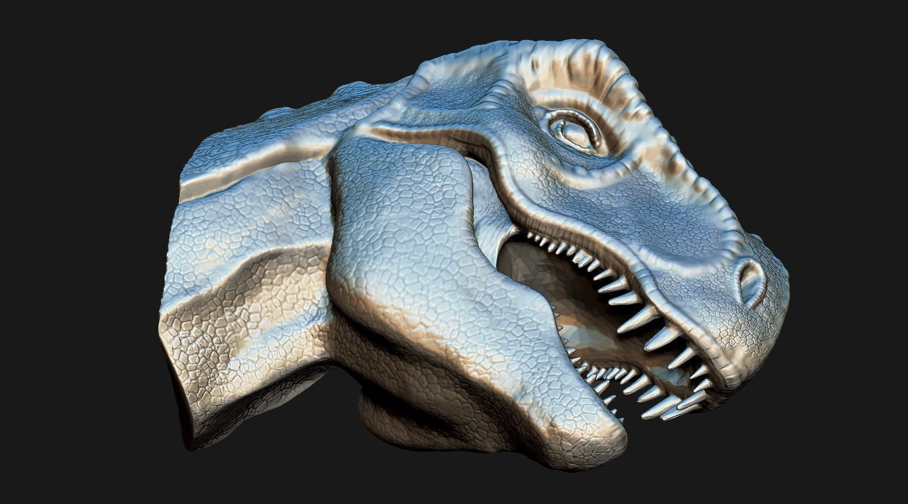 T-Rex Head 3D model for print 3D model 3D printable | CGTrader