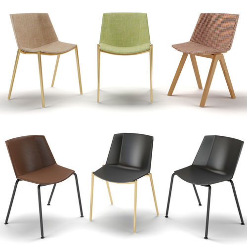 MDF Italia Aiku Soft Chairs 3D model | CGTrader