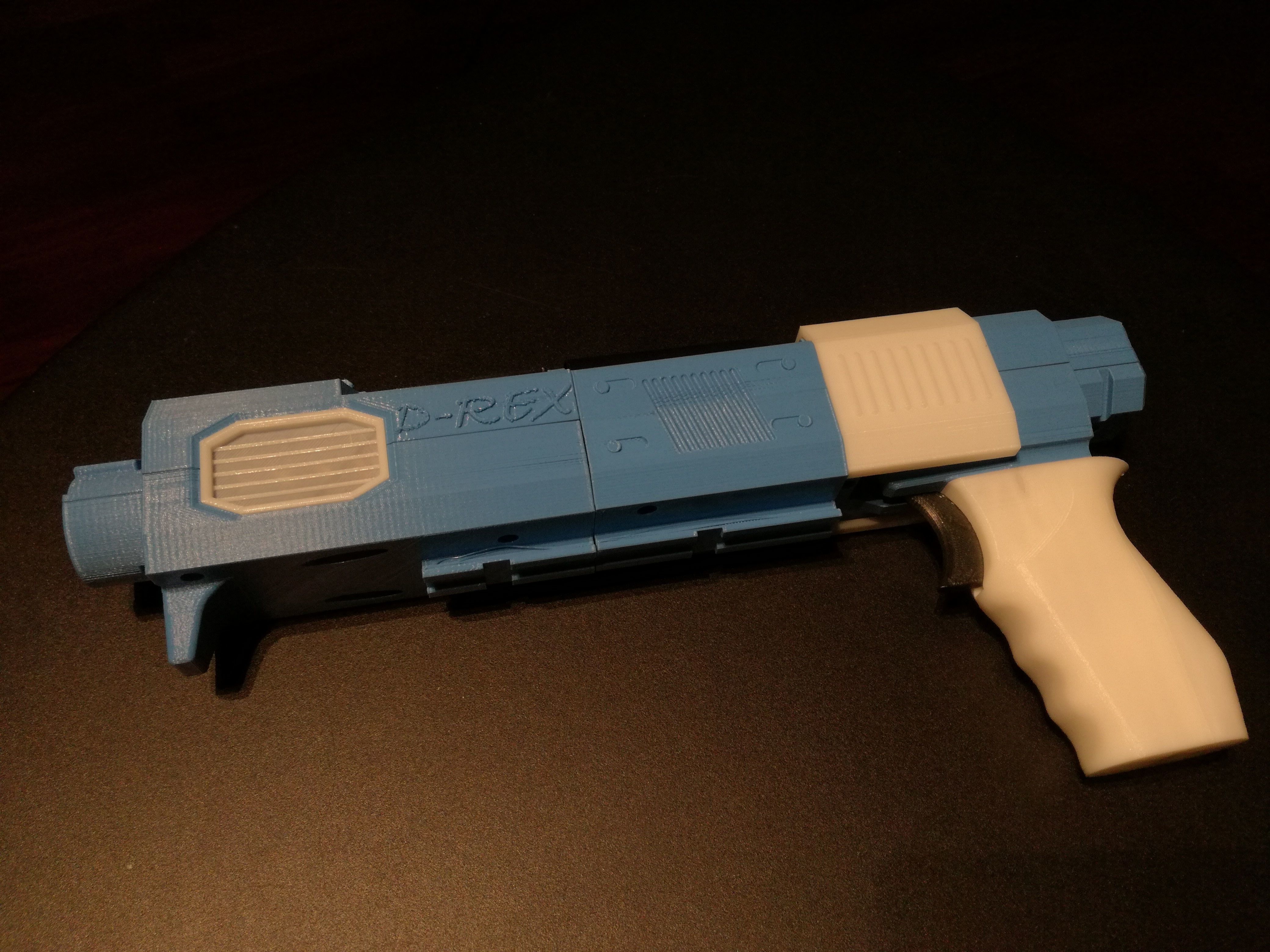 Nerf battery powered machine gun compatible 3D model | CGTrader