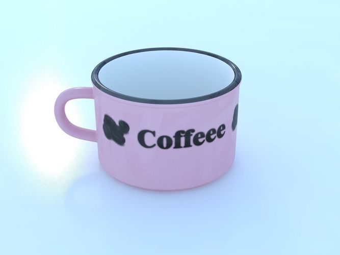 Coffee mug 3D model | CGTrader