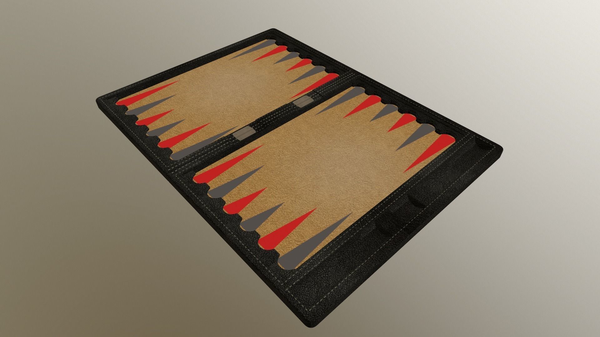 Backgammon Boards 4 pieces 3D model | CGTrader