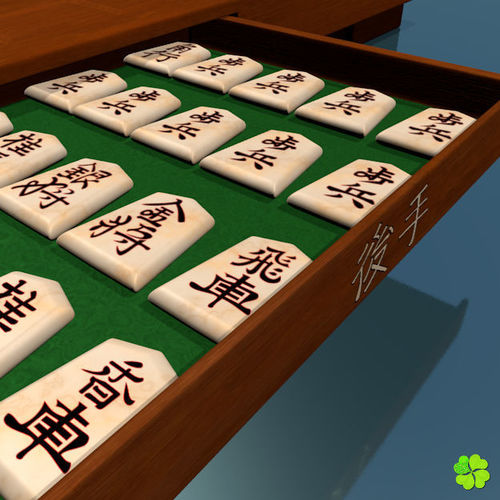 3D model Shogi game rigged low poly VR / AR / low-poly rigged | CGTrader