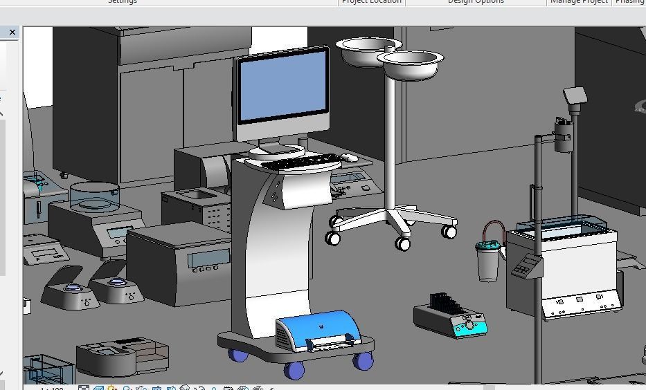 Medical Revit Families 2015 3D model | CGTrader