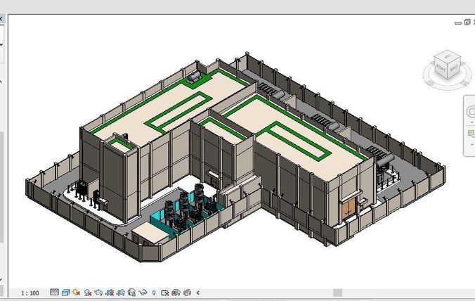 Substation Revit Model 2015 3D model | CGTrader