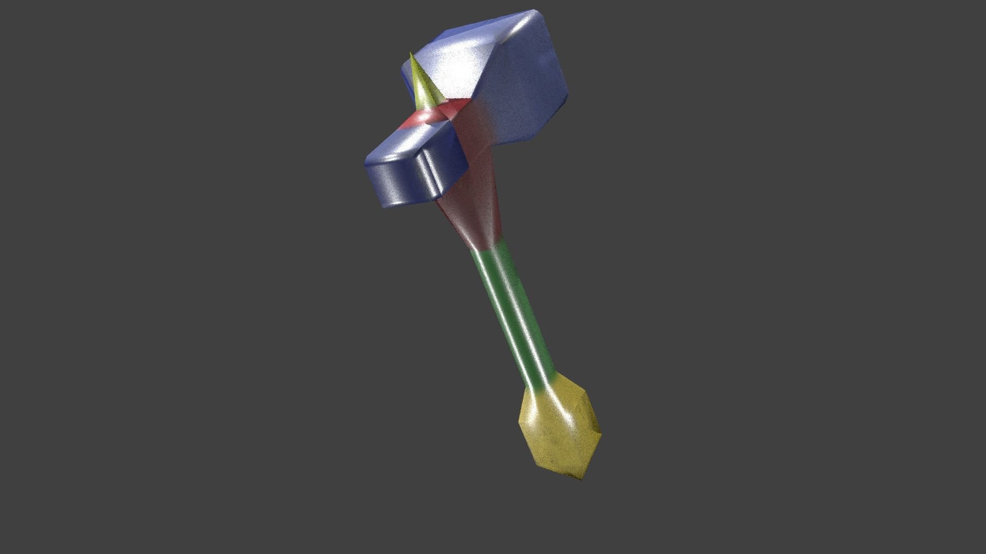 3D model hammer game ready asset VR / AR / low-poly | CGTrader