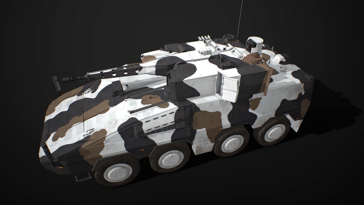 3D model GTK Boxer APC IFV All Pack VR / AR / low-poly | CGTrader