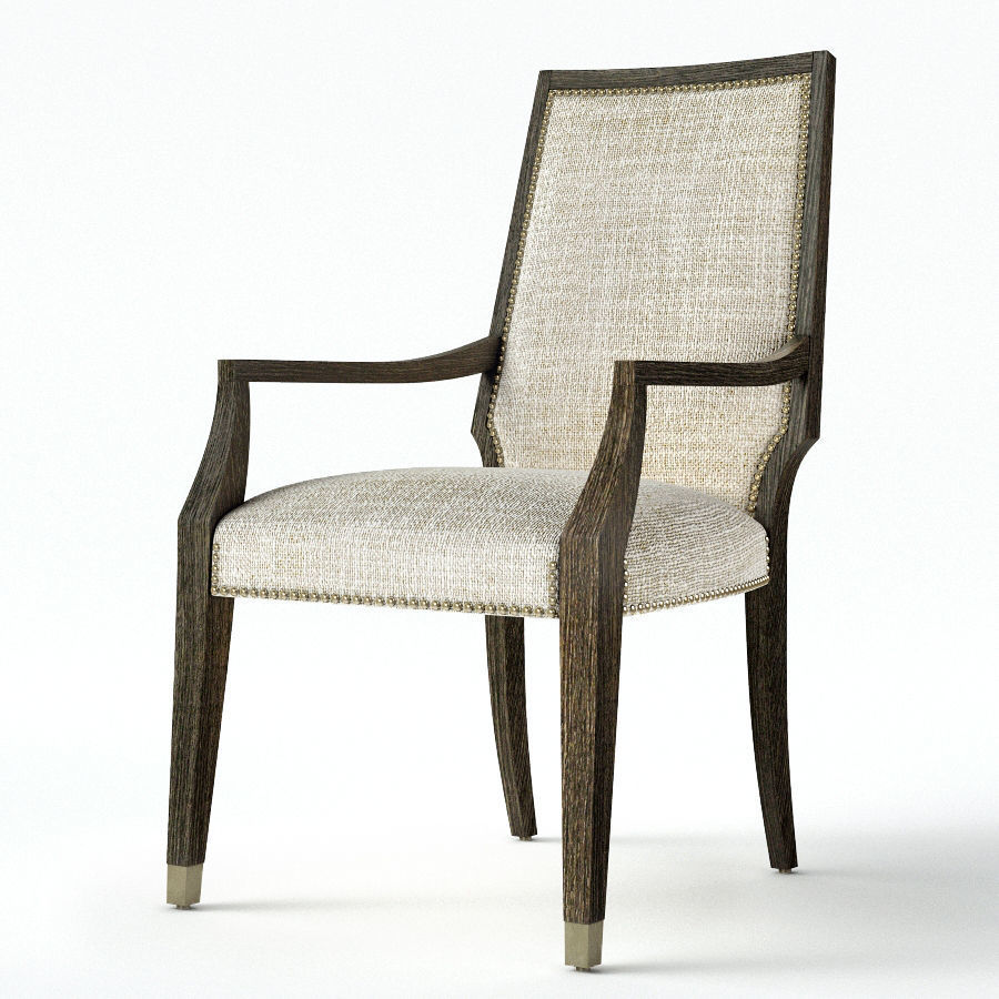 Bernhardt Clarendon Dining set 3D model | CGTrader