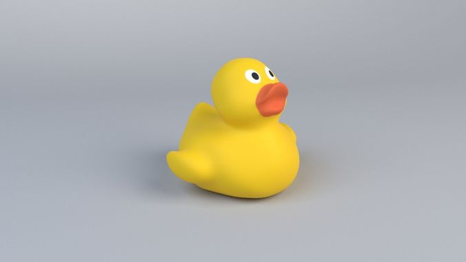 3D model Rubber Duck VR / AR / low-poly | CGTrader