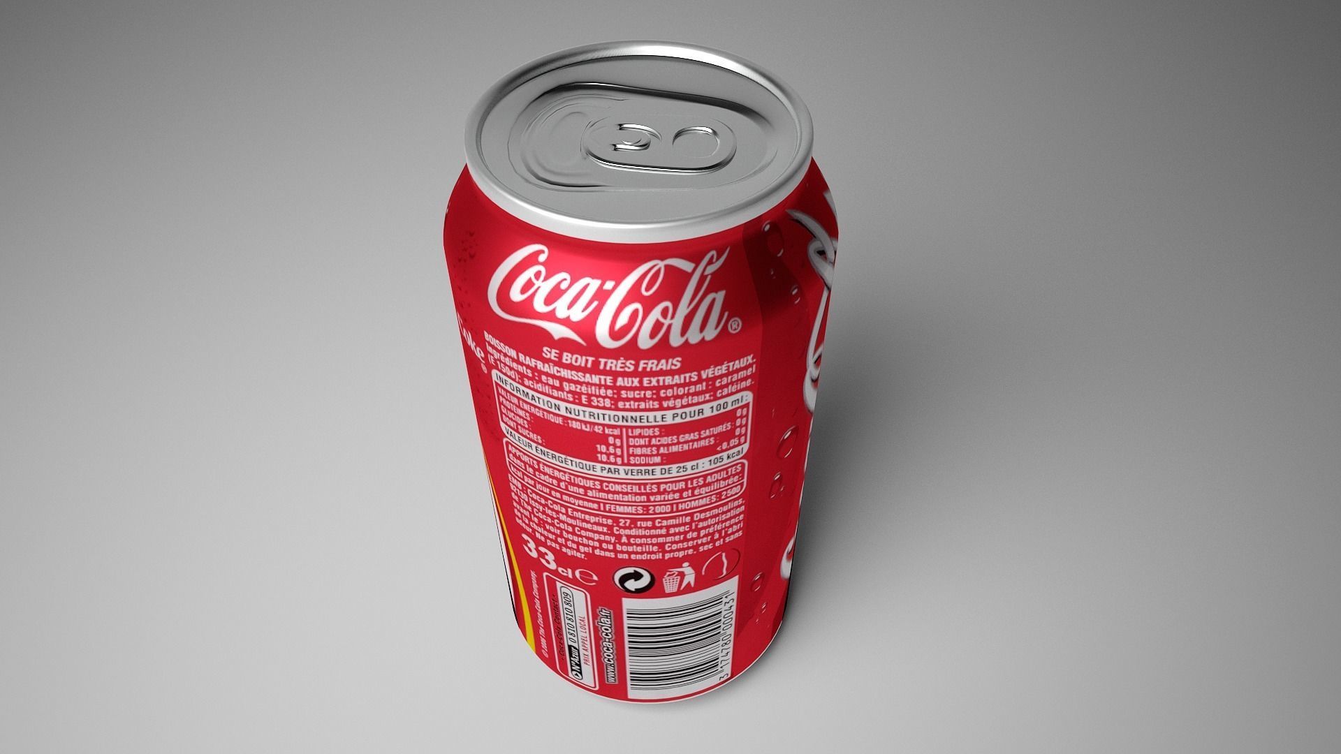 Coca Cola Coke Can free VR / AR / low-poly 3D model | CGTrader
