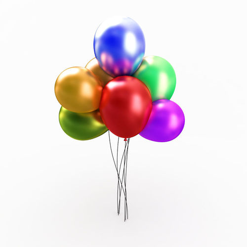 Balloons 3D model | CGTrader