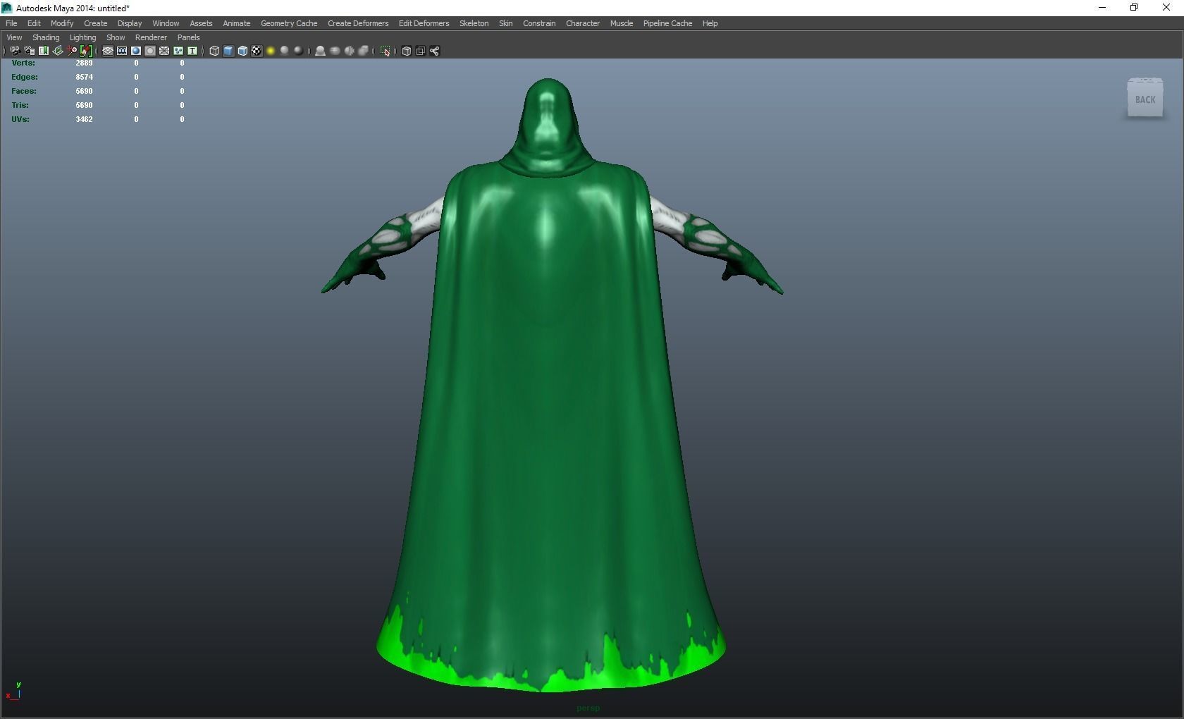 DC Model Skeleton 3D model | CGTrader