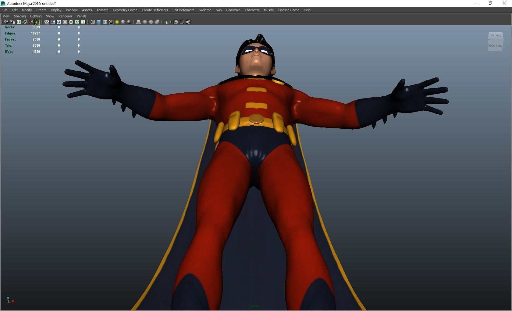 Dc Model Robin 3d Model Cgtrader