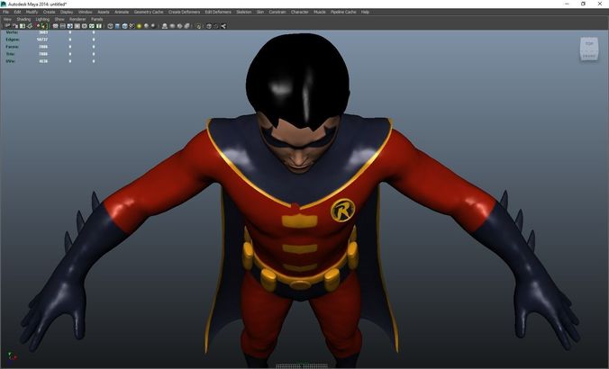 DC Model Robin 3D model | CGTrader