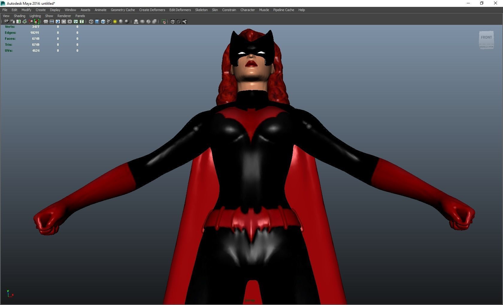 DC Model Batgirl 3D model | CGTrader