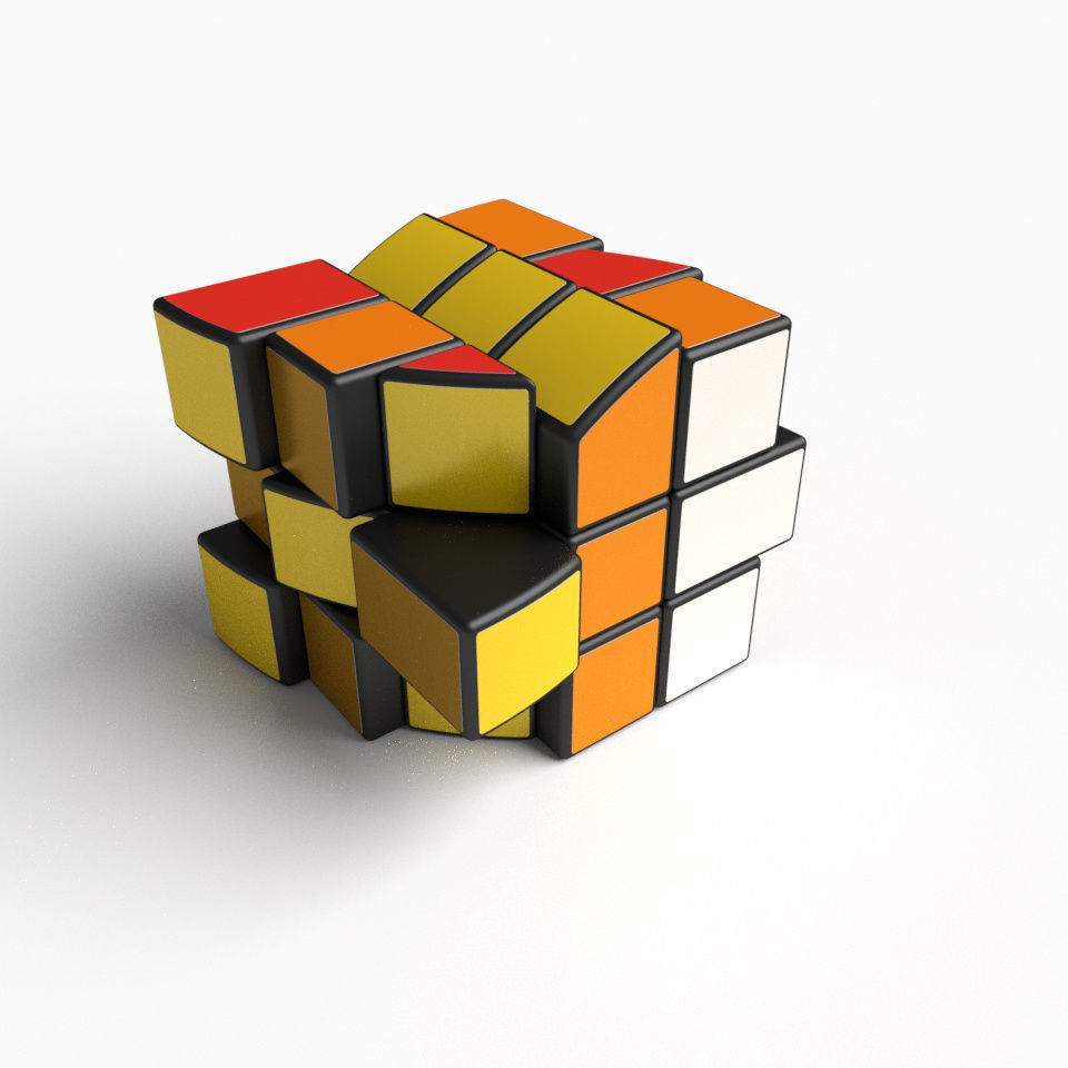 8x rare cube puzzles set 3D model | CGTrader