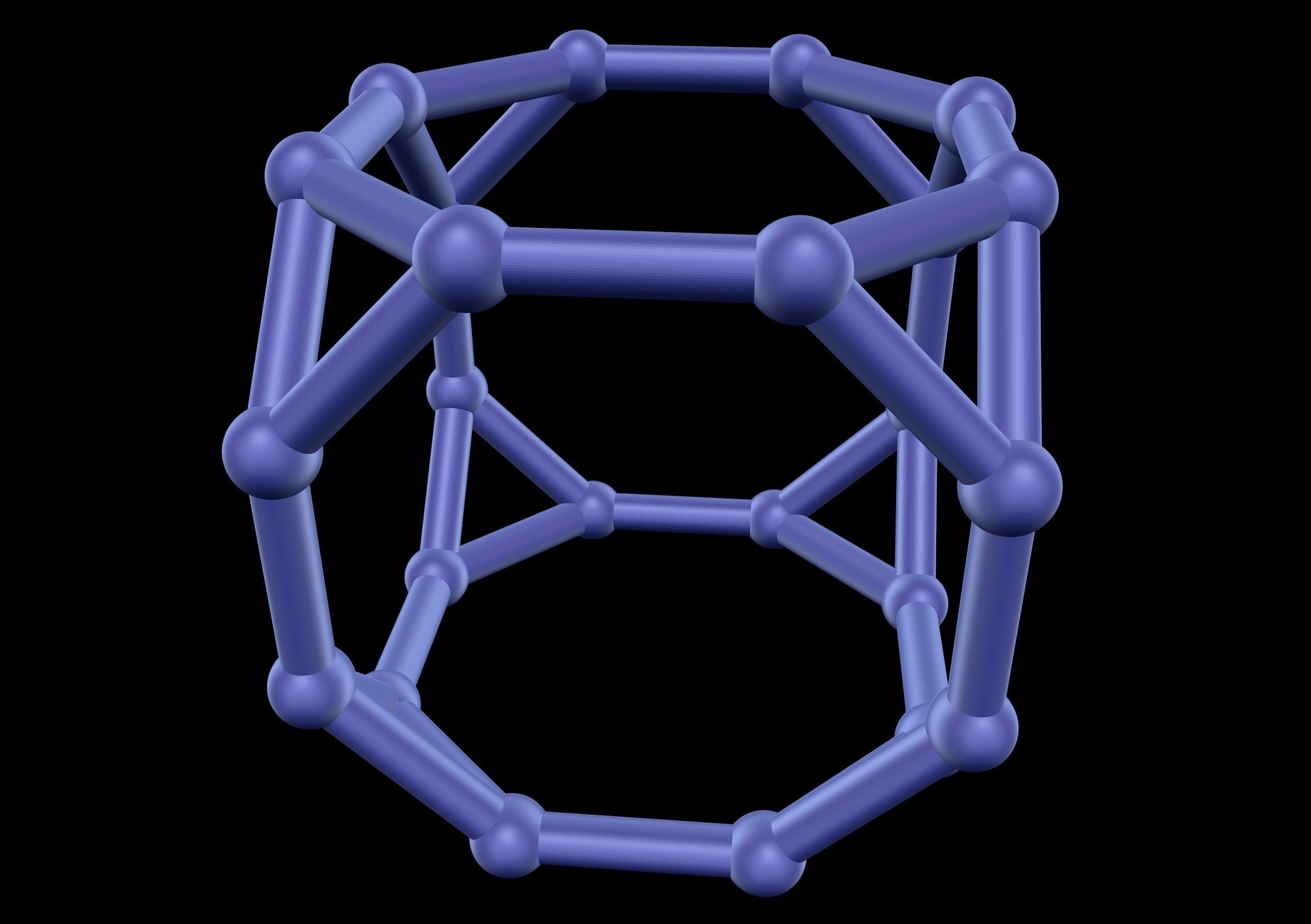 041 Mathart - Archimedean Solids - Truncated Cube 02 - 10 cm 3D model ...