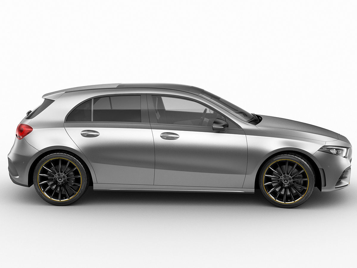 Mercedes-Benz A-class 2019 AMG line 3D model | CGTrader