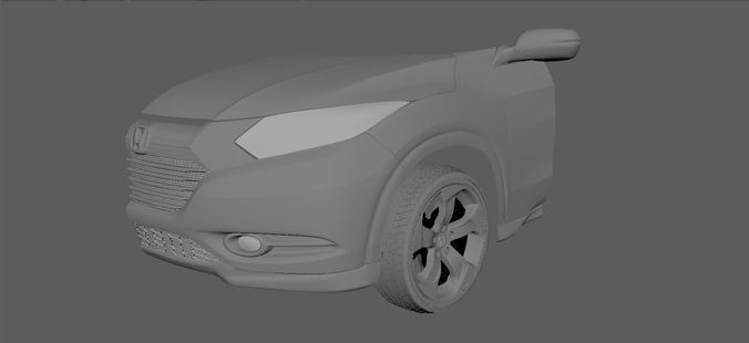 3D model Car Modeling in Maya VR / AR / low-poly | CGTrader