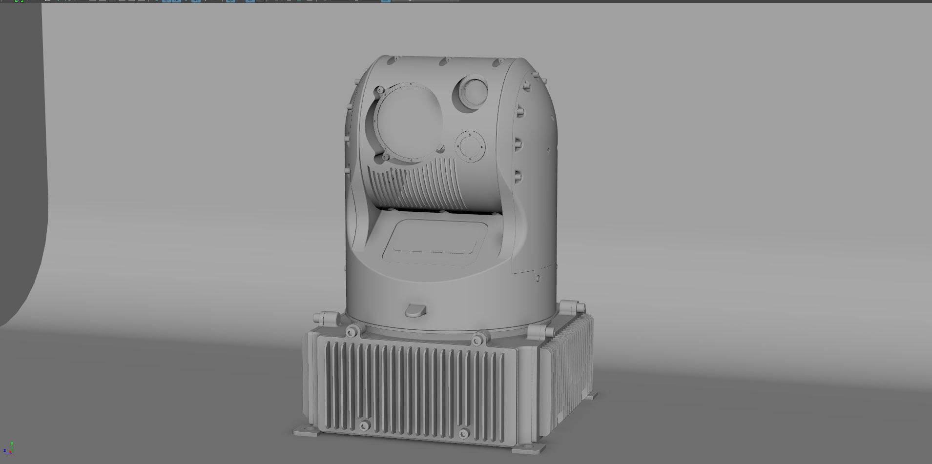 atircm infrared counter measure system 3D model | CGTrader