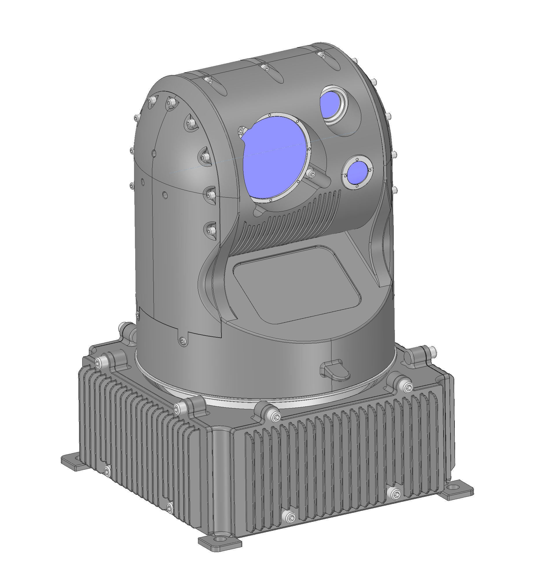 atircm infrared counter measure system 3D model | CGTrader