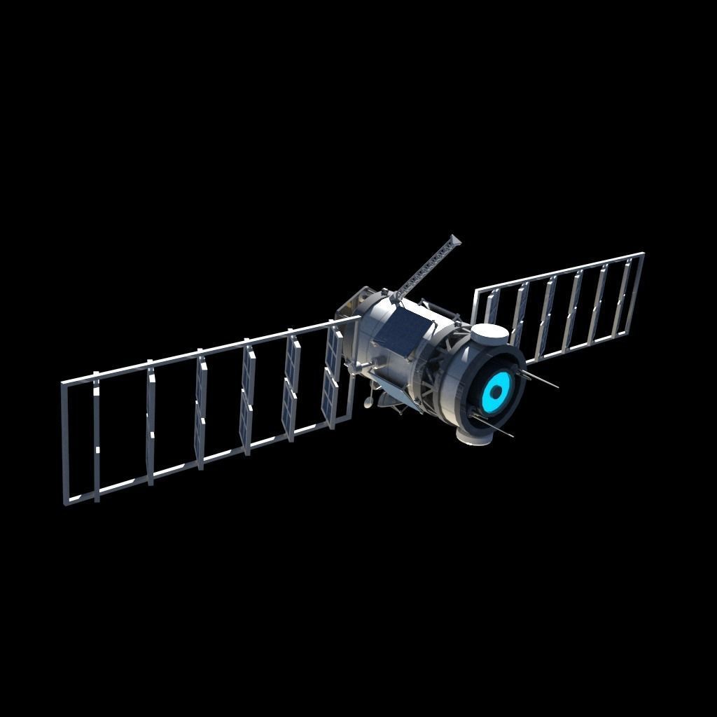 3D model 4 Satellites PLUS Build your own Satellite kit VR / AR / low ...