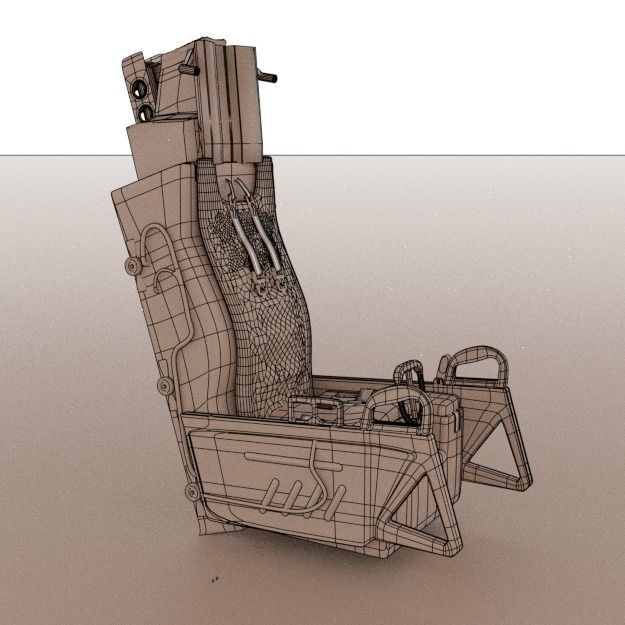 ACES II Ejection Seat 3D model | CGTrader