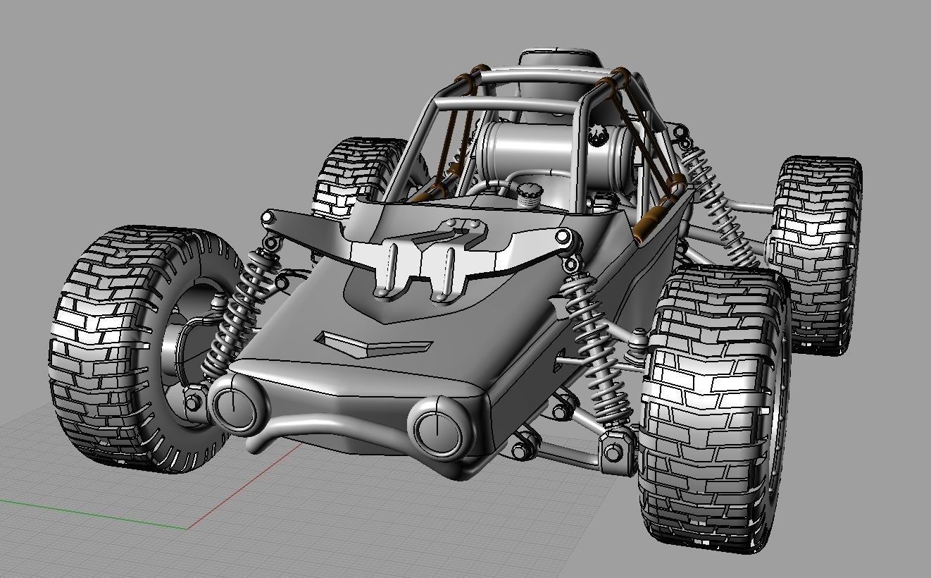 PUBG buggy 3D Printable model 3D model 3D printable | CGTrader