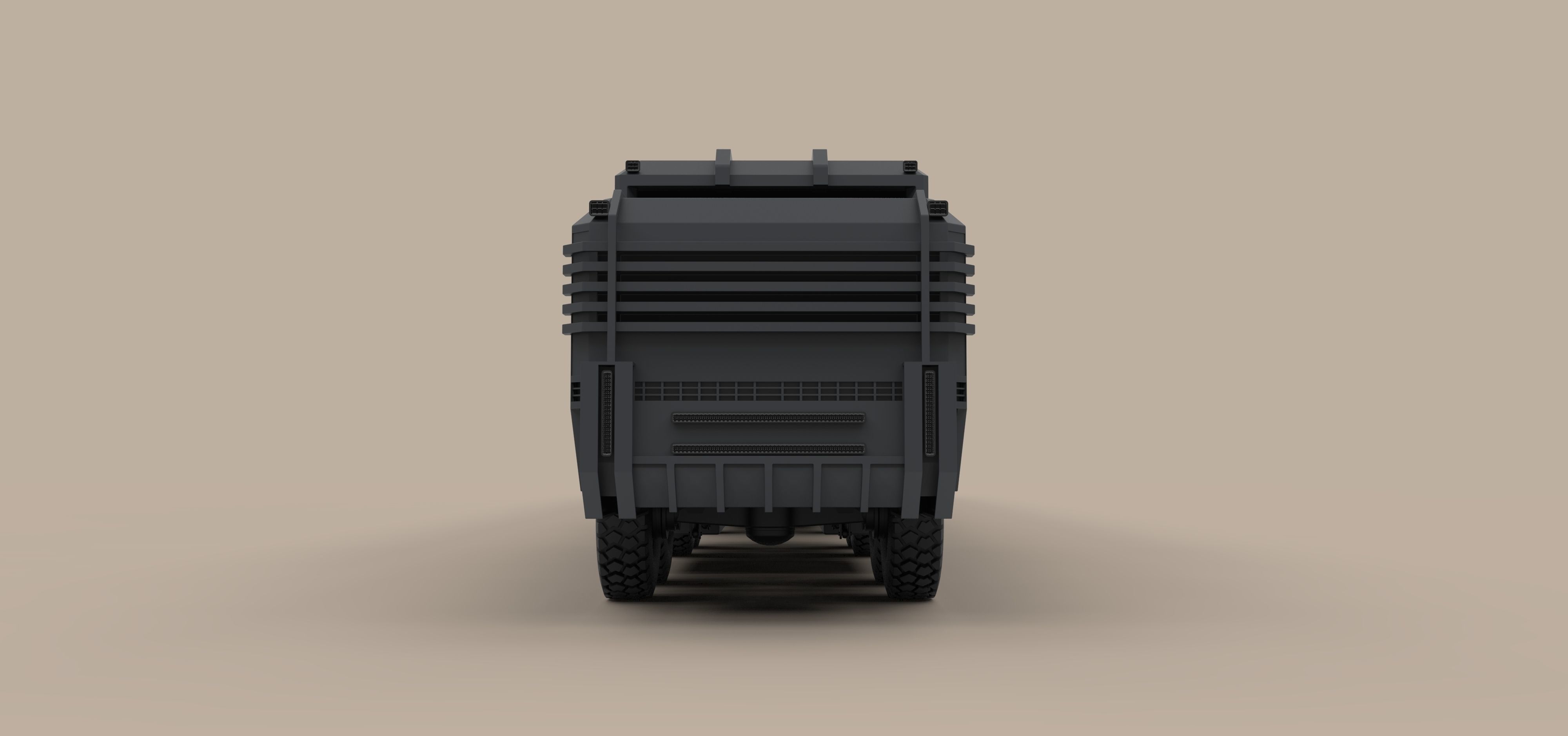 DMC road train from movie Deadpool 2 3D model | CGTrader