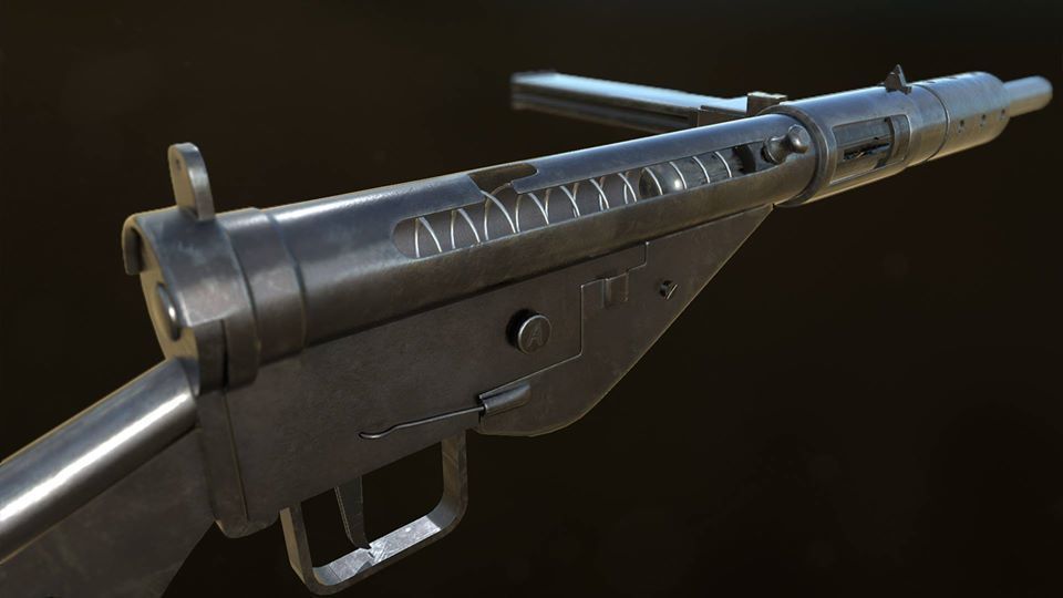 Sten MK2 smg 3D model | CGTrader