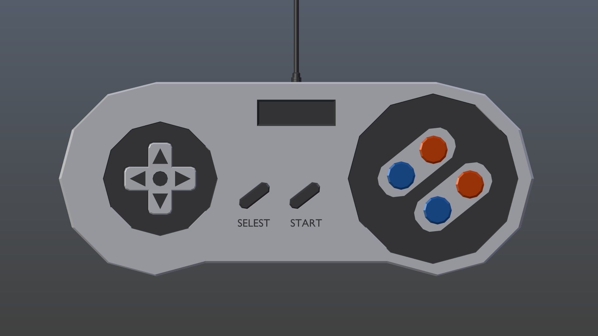 3D model Low poly Game Controller VR / AR / low-poly | CGTrader