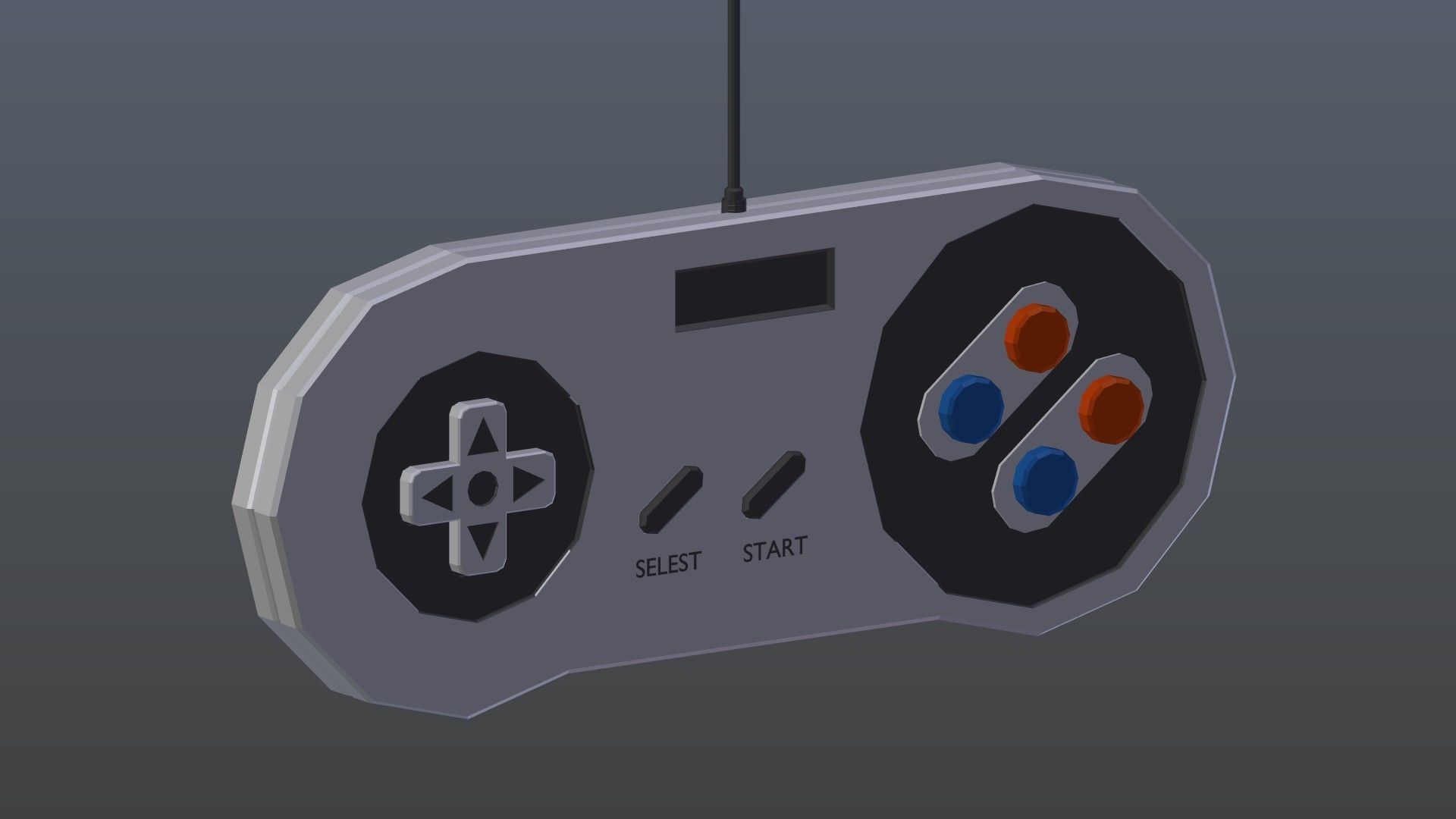 3D model Low poly Game Controller VR / AR / low-poly | CGTrader
