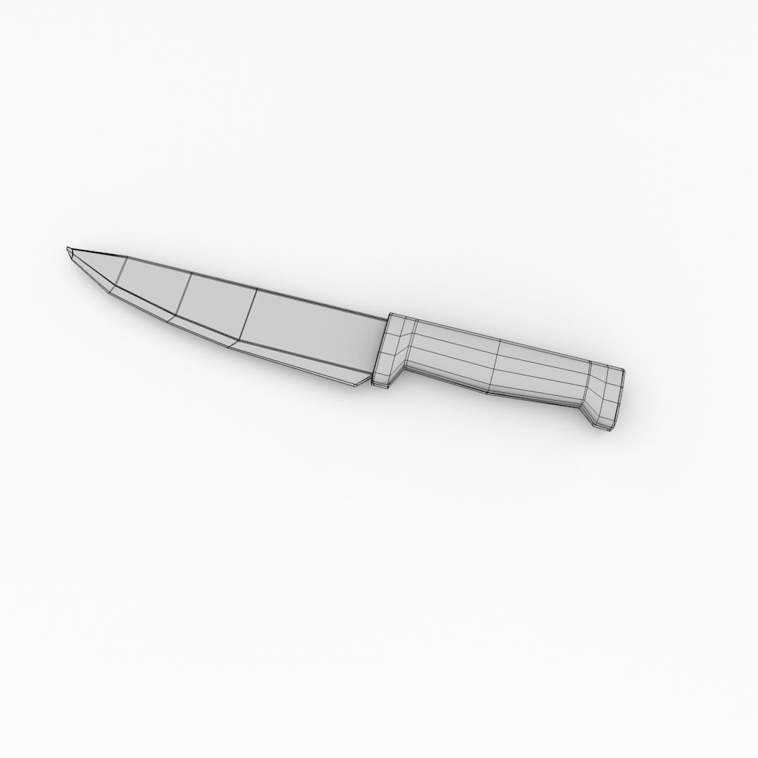 Chef Knife 3D model | CGTrader